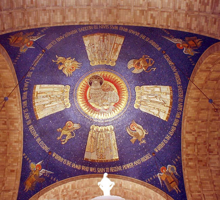 The 5 Domes of the National Shrine and the Story They Tell - Trinity Dome